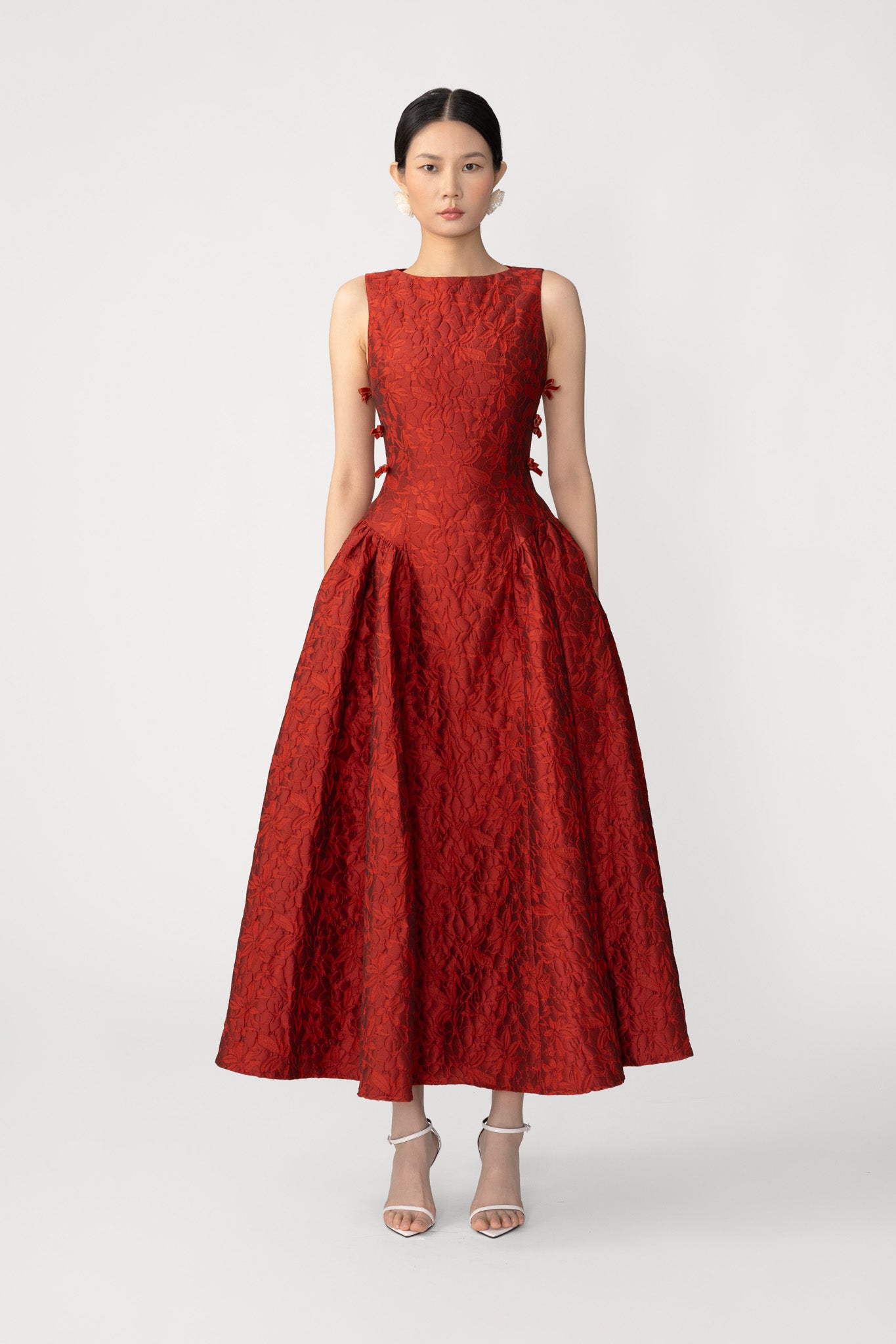 SAU LEE SAU LEE Francesca Jacquard Gown